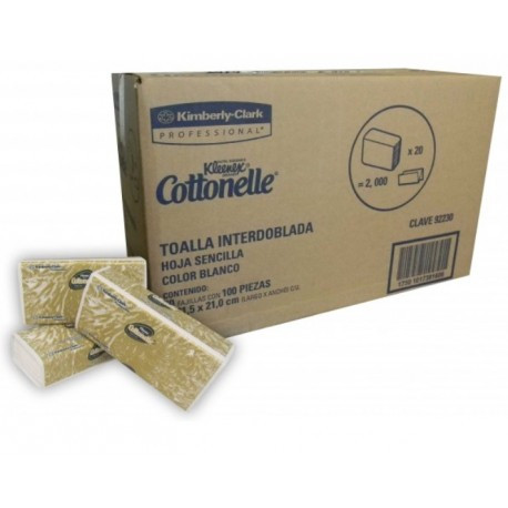 TOALLA INTERDOBLADA KLEENEX | Klocleansolutions