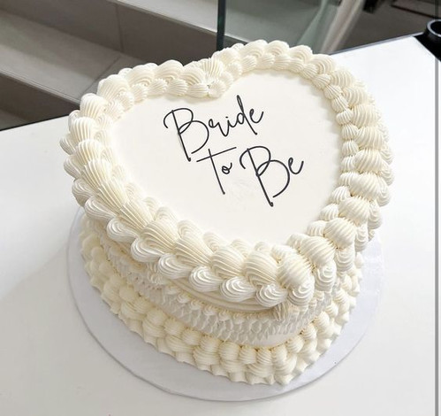 Heart shaped bachelorette cake in Hyderabad