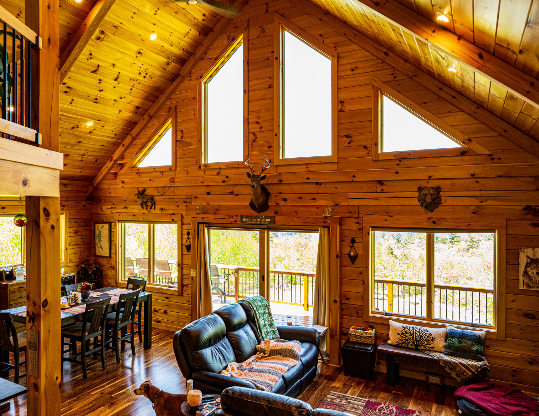 The Ayers Pond Log Home Kit | Classic Log Cabin | Merrimac Log Homes