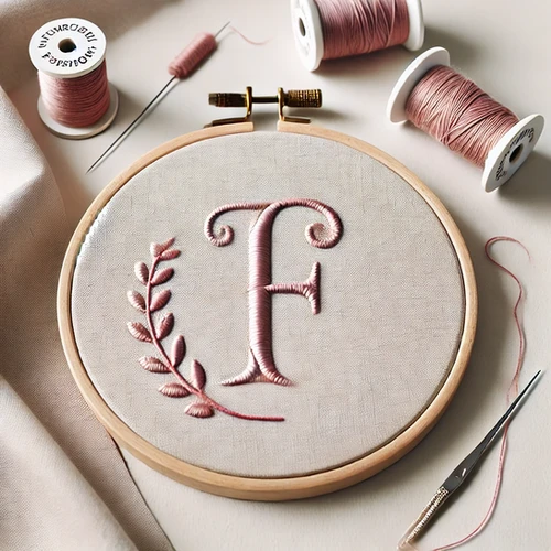 Monogramming: Letters and Stitches | Felicity Alice