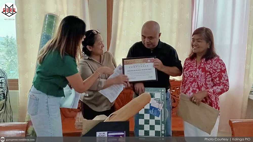 RHU Balbalan now a level 1 Adolescent-Friendly Health Facility; MHO ...