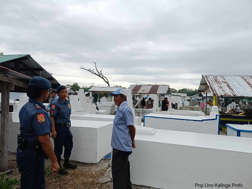 Zero crime incidents recorded in Kalinga during Undas 2023