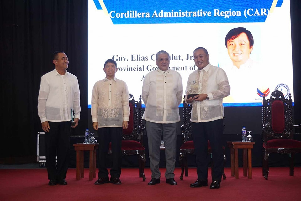 Apayao Gov. Bulut Jr. receives Gawad Parangal Award for anti-insurgency ...