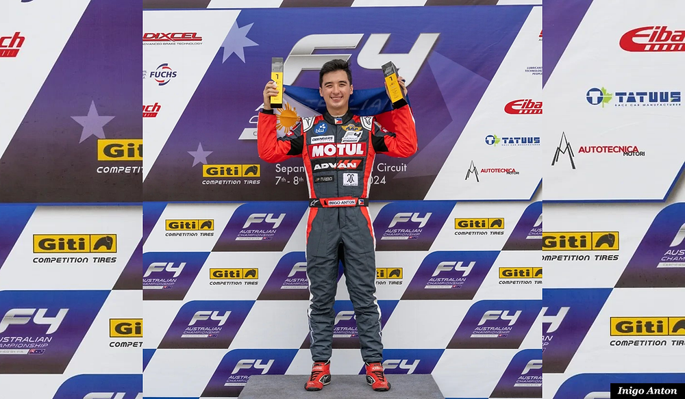 19-yr-old Baguio racer wins "Rookie Champion" title in Formula 4 ...