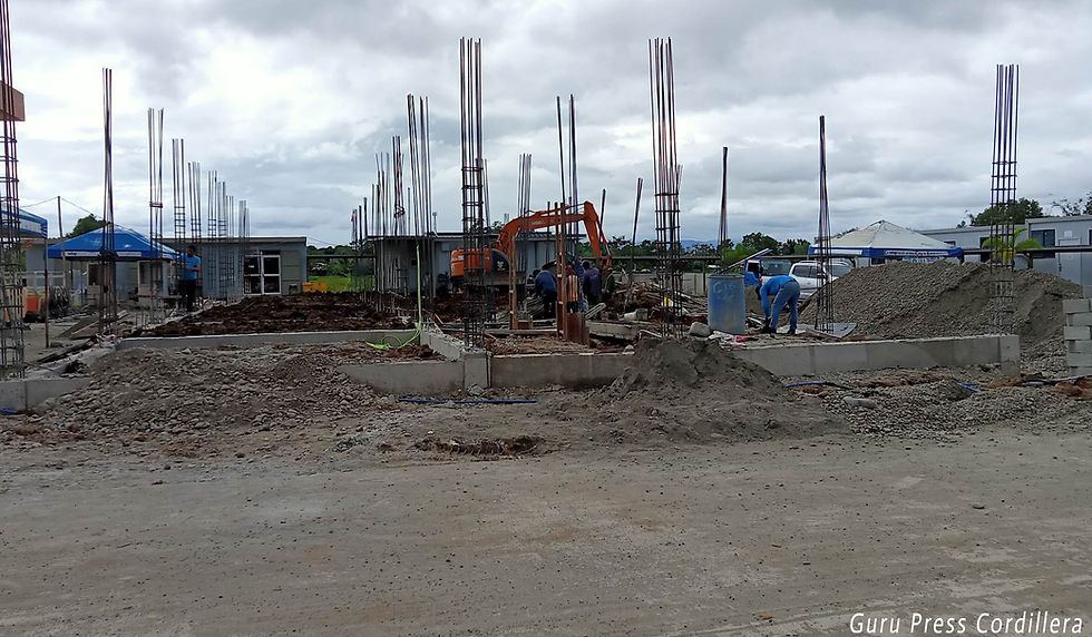 Super RHU begins construction in Brgy. Agbannawag, Tabuk City