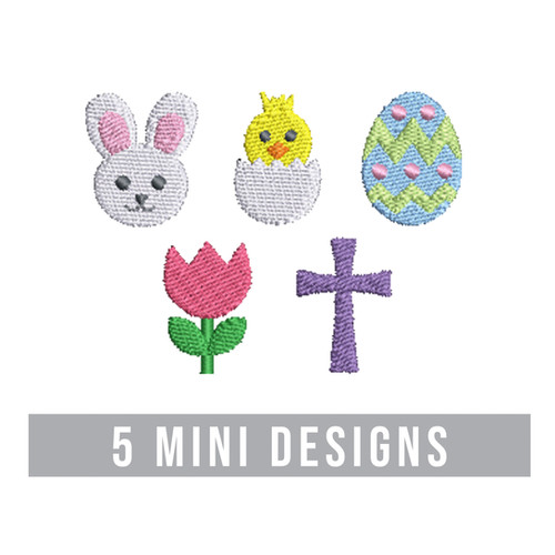Easter Mini Design Bundle | CreativelyEmbroidery