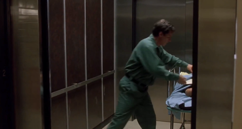 The Fugitive (1993) Elevator Scene