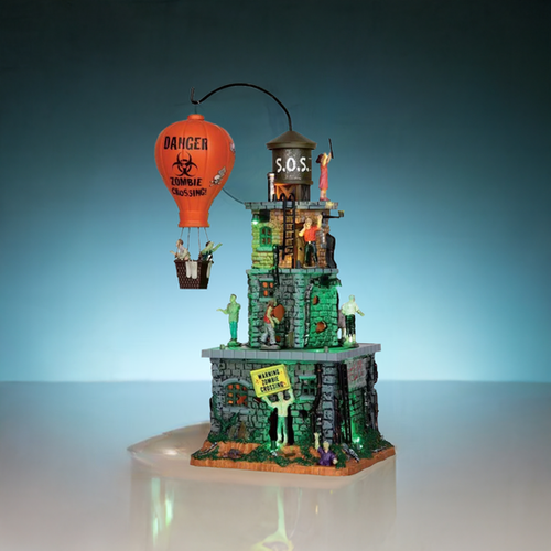 Zombie Fortress - Lemax Spooky Town | Sissy In Seattle