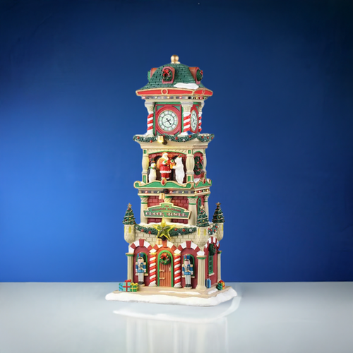 Village Square Clock Tower - Lemax | Sissy In Seattle