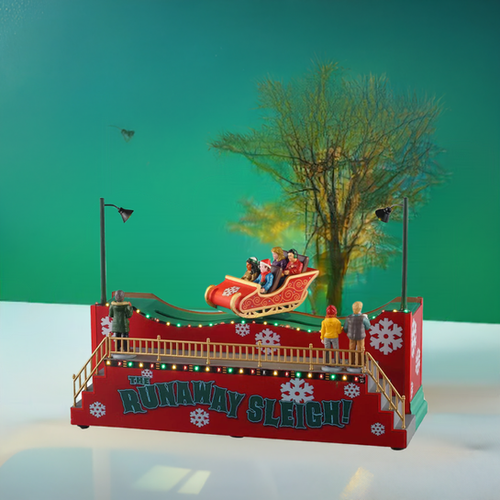 Runaway Sleigh - Lemax Carnival 54453 | Sissy In Seattle