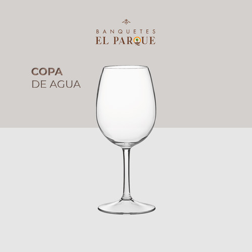 Copa para Agua | Banquetes El Parque