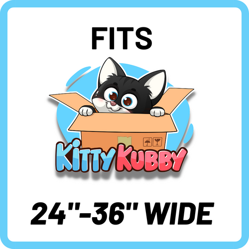 Kitty Kubby 14" Height x 24" Wide | Kitty Kubby