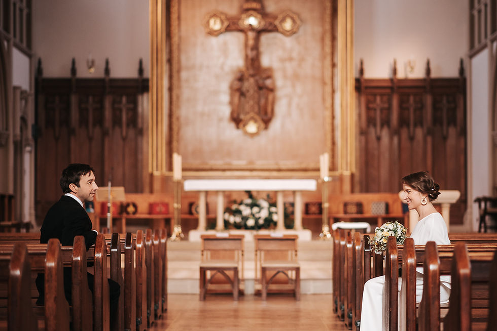 Capturing Eternal Moments: Maija and Oliver's Timeless London Church ...