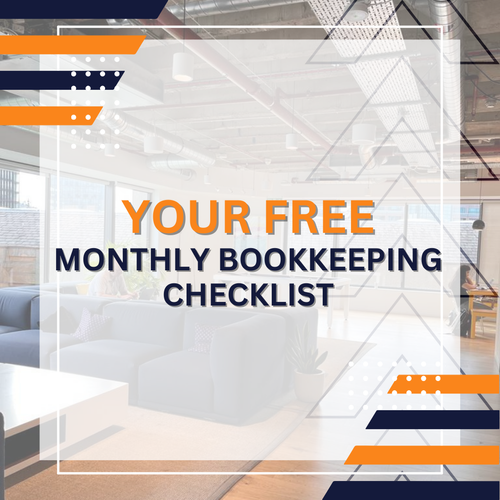 Free Monthly Bookkeeping Checklist | Pro Tax Plus Acc'nts