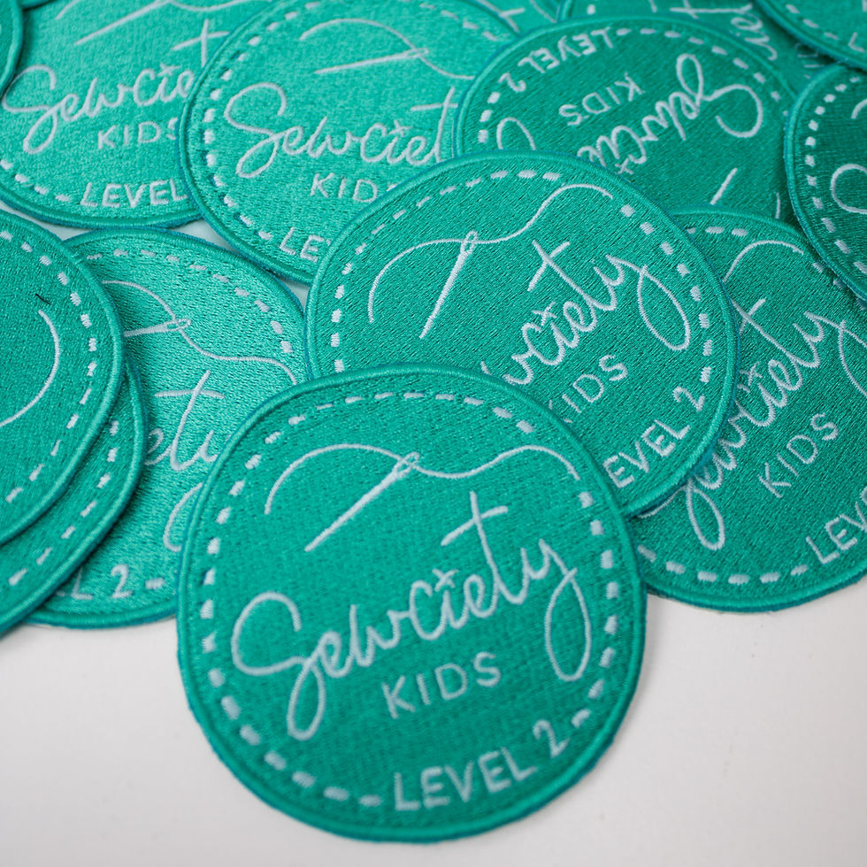 Level 2 Completion Patches | Sewciety Kids