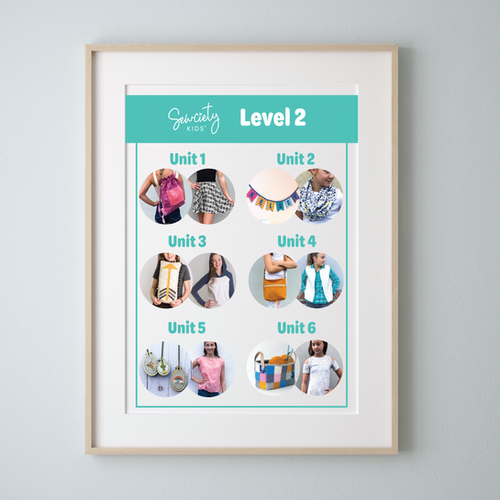 Level 2 Posters | Sewciety Kids