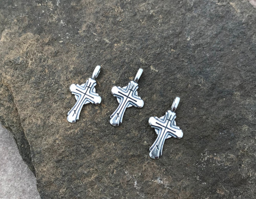 CR3 - Faceted Three Bar Cross | Reader Philip's Cros
