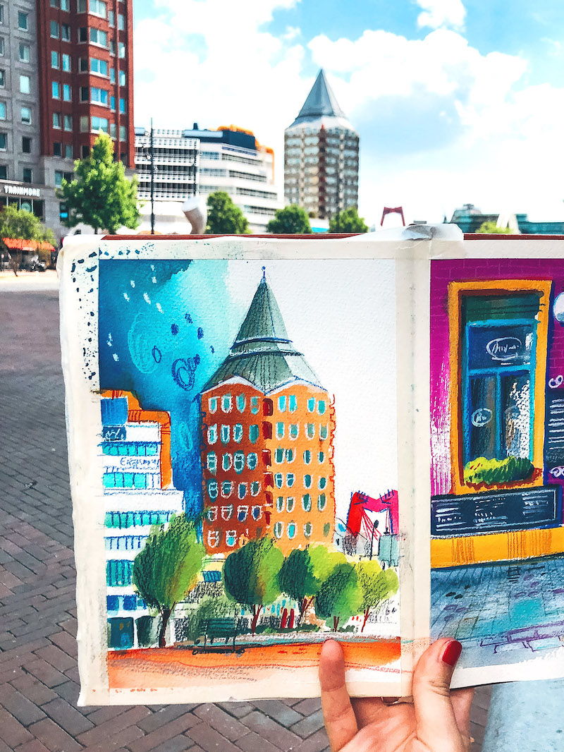 WHY I LOVE DRAWING ON LOCATION: A PERSONAL PERSPECTIVE ON URBAN SKETCHING