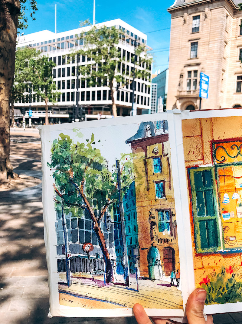 WHY I LOVE DRAWING ON LOCATION: A PERSONAL PERSPECTIVE ON URBAN SKETCHING