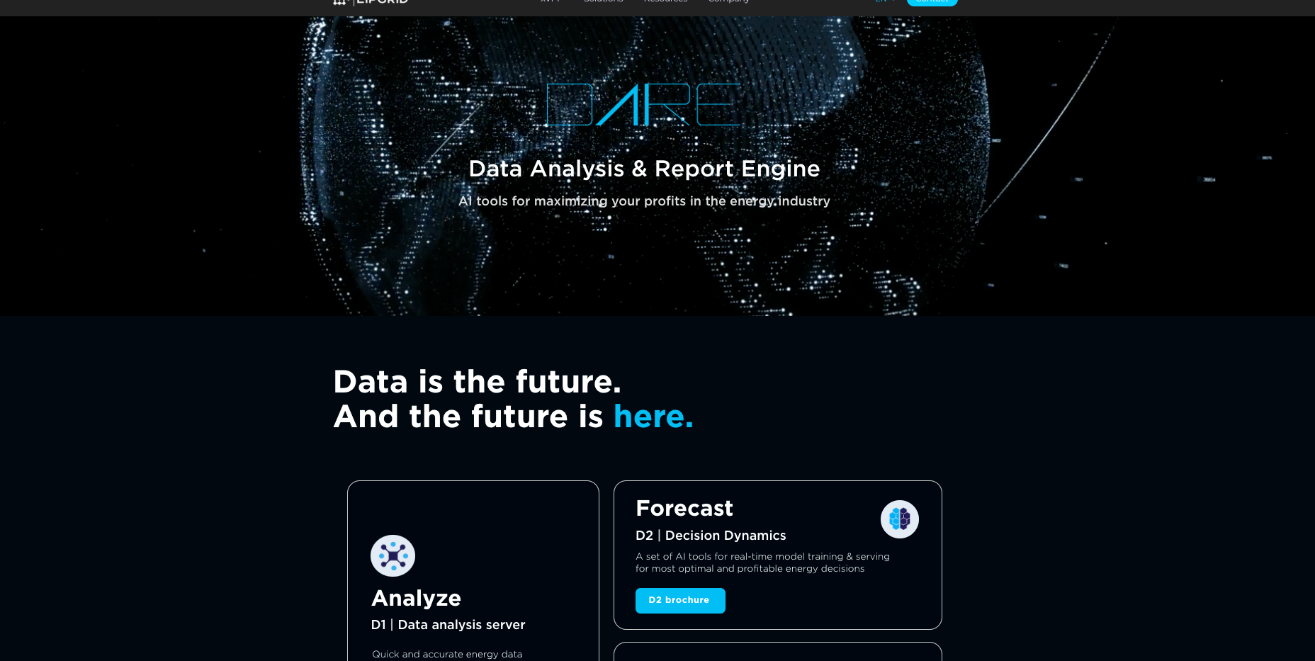 DARE Data Engine | EIPGRID