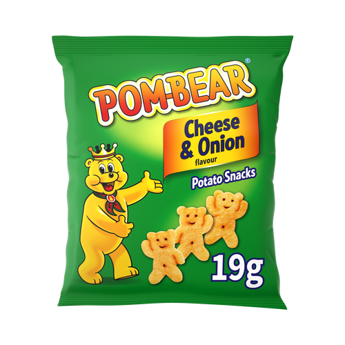 Pom-Bear Cheese & Onion | JTS Snack Foods