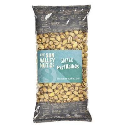 The Sun Valley Nut Co Salted Pistachios | JTS Snack Foods