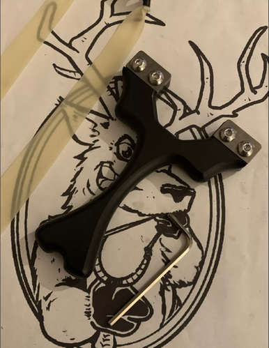 Ares 90mm catapult slingshot | Leightons Cattys