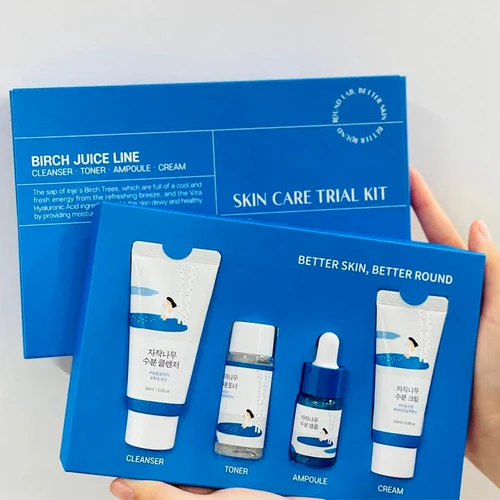 Round Lab BIRCH JUICE TRIAL KIT | K Beauty Su