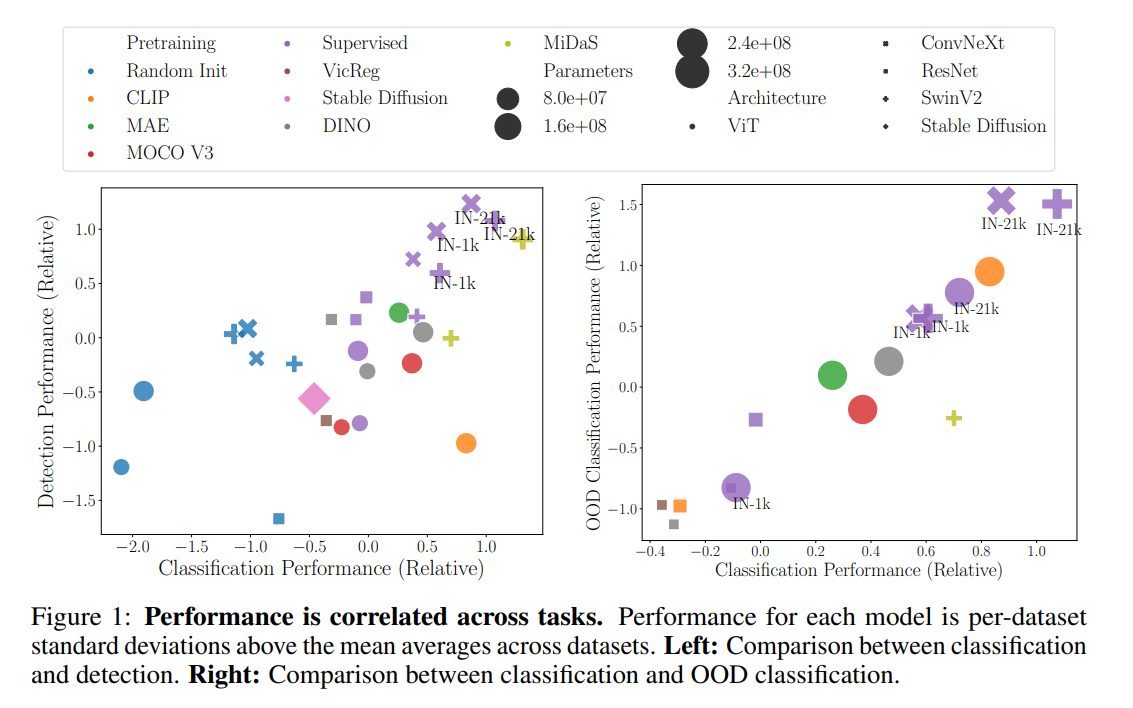 Survey of computer vision backbones on many tasks