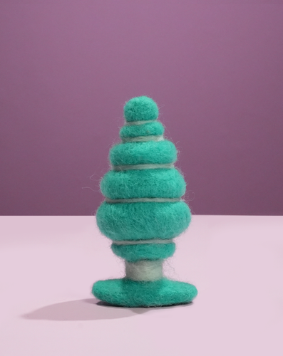 Marshmallow Plug - wool butt plug | La Maquila Erótica