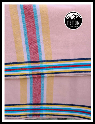 Peach 4 Way Cloth- 2 yards | Teton Trade Cloth