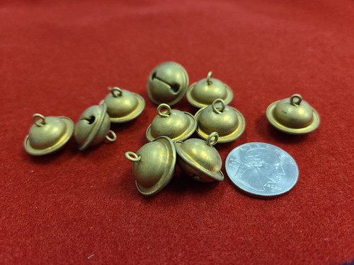 Old Style Hawk Bells With Stone Clapper | Teton Trade Cloth