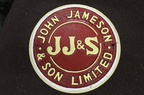 Jameson cast iron sign | curiositycove