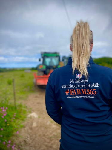 Ladies Farm365 Softshell Fitted Jacket | Back British Farming