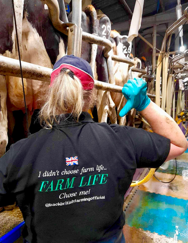 Ladies 'Farm Life' Polo Shirt | Back British Farming