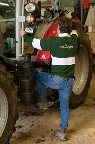 BBF Panelled Rugby | Back British Farming