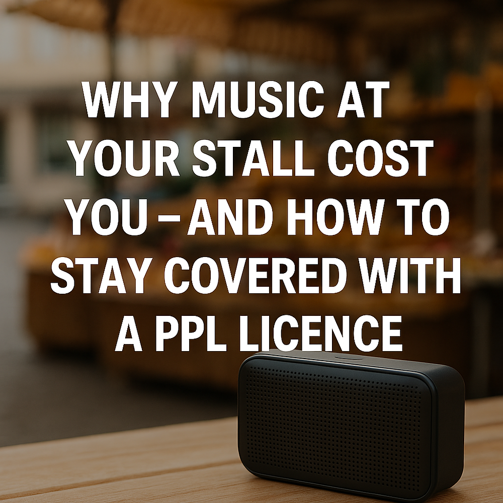 Why Music at Your Stall Could Cost You – And How to Stay Covered with a ...