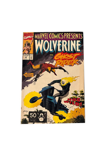 Marvel Comics Presents Wolverine And Ghost Rider Hog Wild! (1988) #68 ...