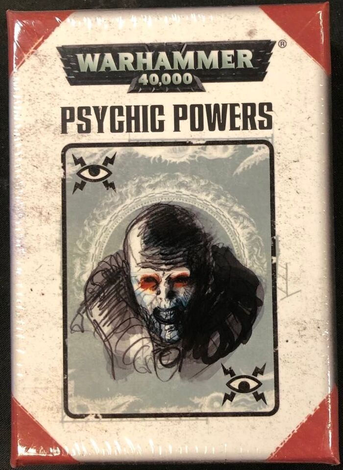 Warhammer 40K Psychic Powers Data Cards | Daydream Games