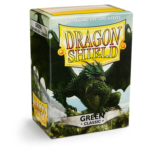 Green Dragon Shield Classic (100ct) | Daydream Games
