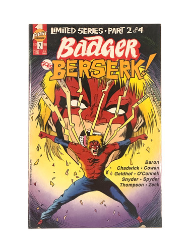Badger Goes Berserk (1989) #2 | Daydream Games