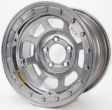 Bassett D-hole Beadlock wheel: 15x8 OBL IMCA | Moonlite Race Parts