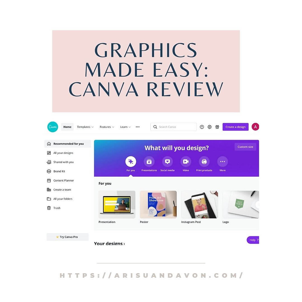 Graphics made easy: Canva review