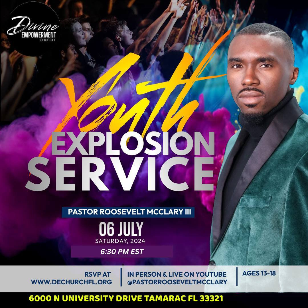 Youth Explosion Service | DEChurchFL