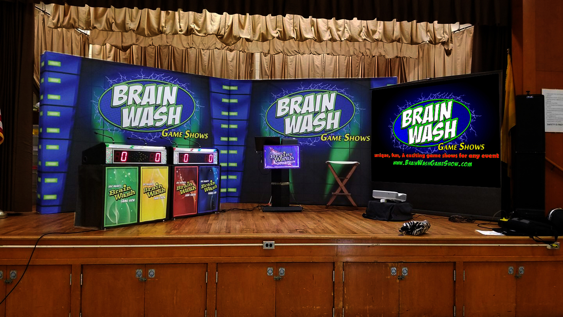 School programs | Brain Wash Game Shows