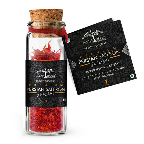 Premium Persian Saffron - Super Negin Variety - 1 gram | ALL NATURALS