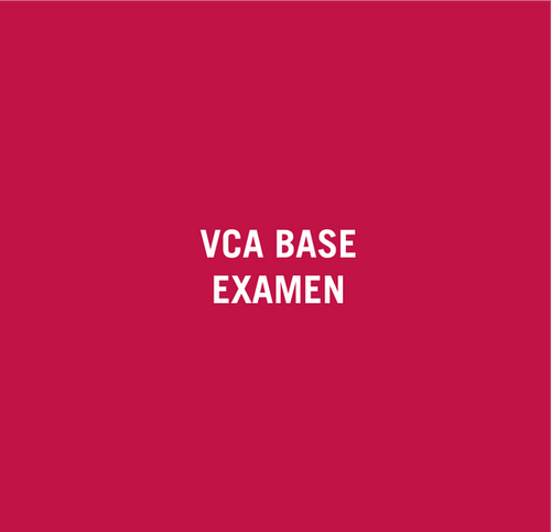 VCA Base Examen | Formation Continue