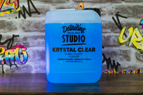 Krystal Clear: Glass n Plastic Cleaner 5L | The Detailing Studio