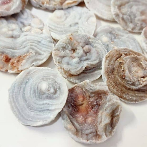 Pedra Calcedônia Azul Esfera | Armazem de Cristais