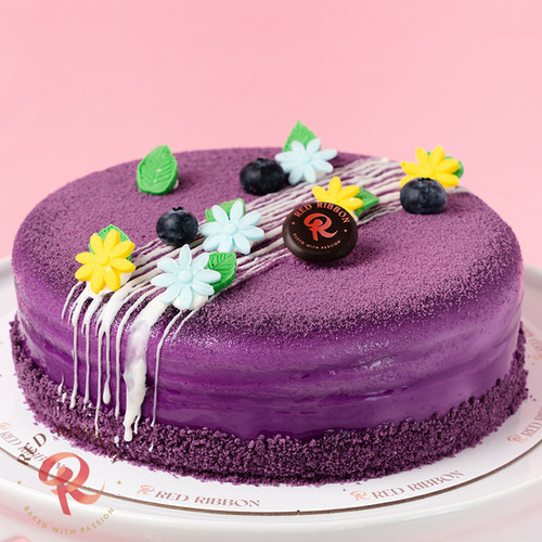 Ube Delight Cake | Red Ribbon Bakery